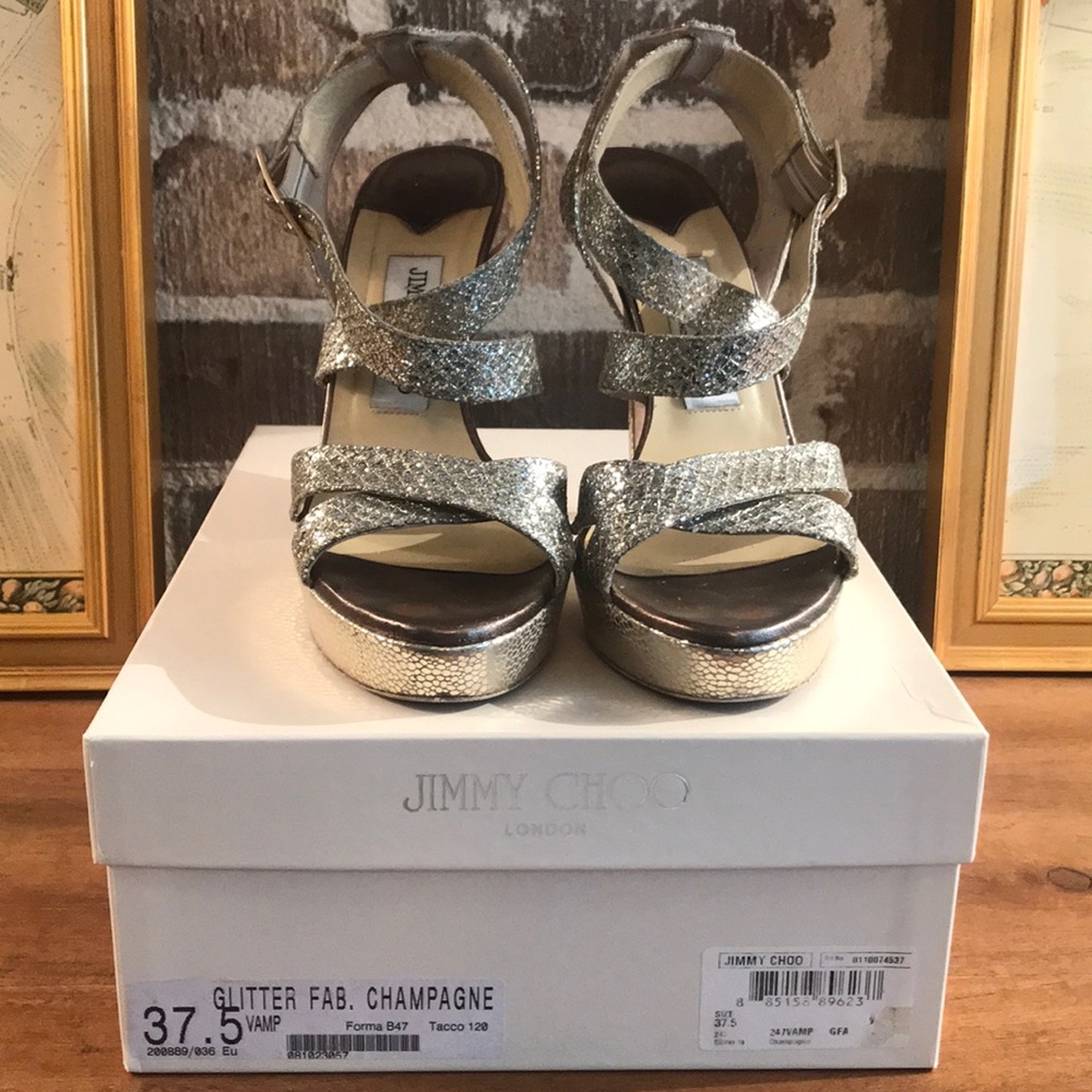 Jimmy Choo Glitter Fab Champagne - Gem